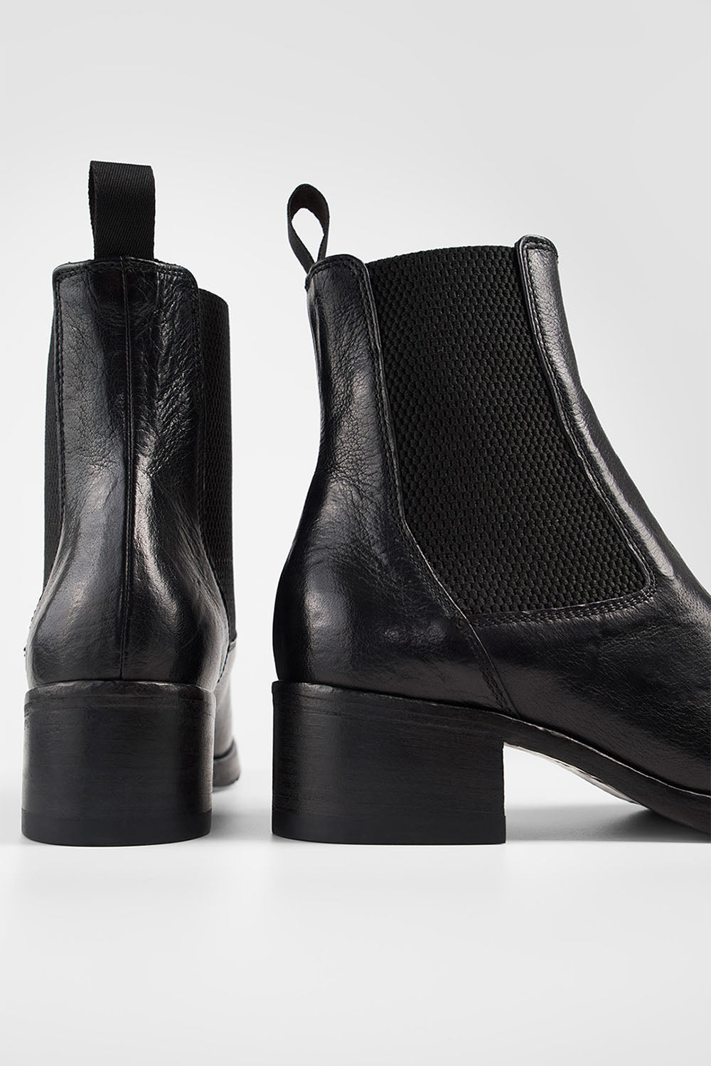 EXETER jet-black chelsea boots | untamed street – UNTAMED STREET