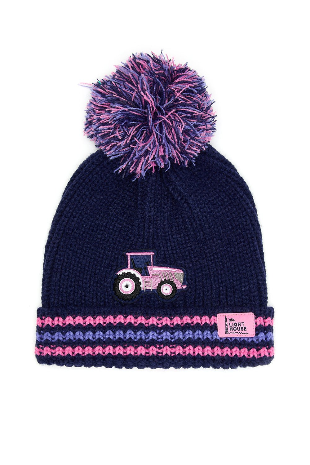 Bobbie Bobble Hat. Kids' Cable Knit Hat | Lighthouse