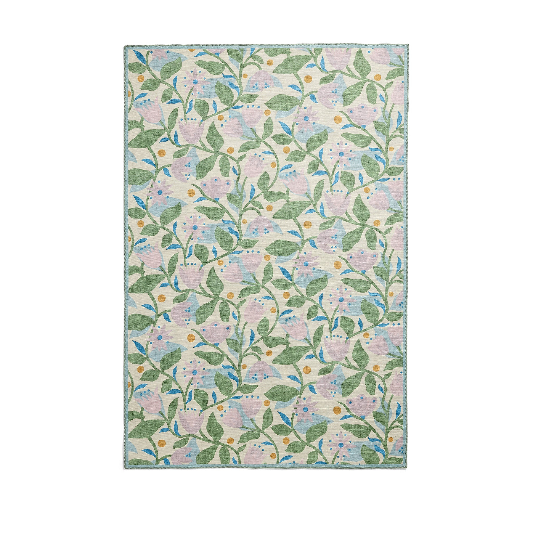 Scion Dancing Daisies Washable Rug | Multiple Colours & Sizes Roseland