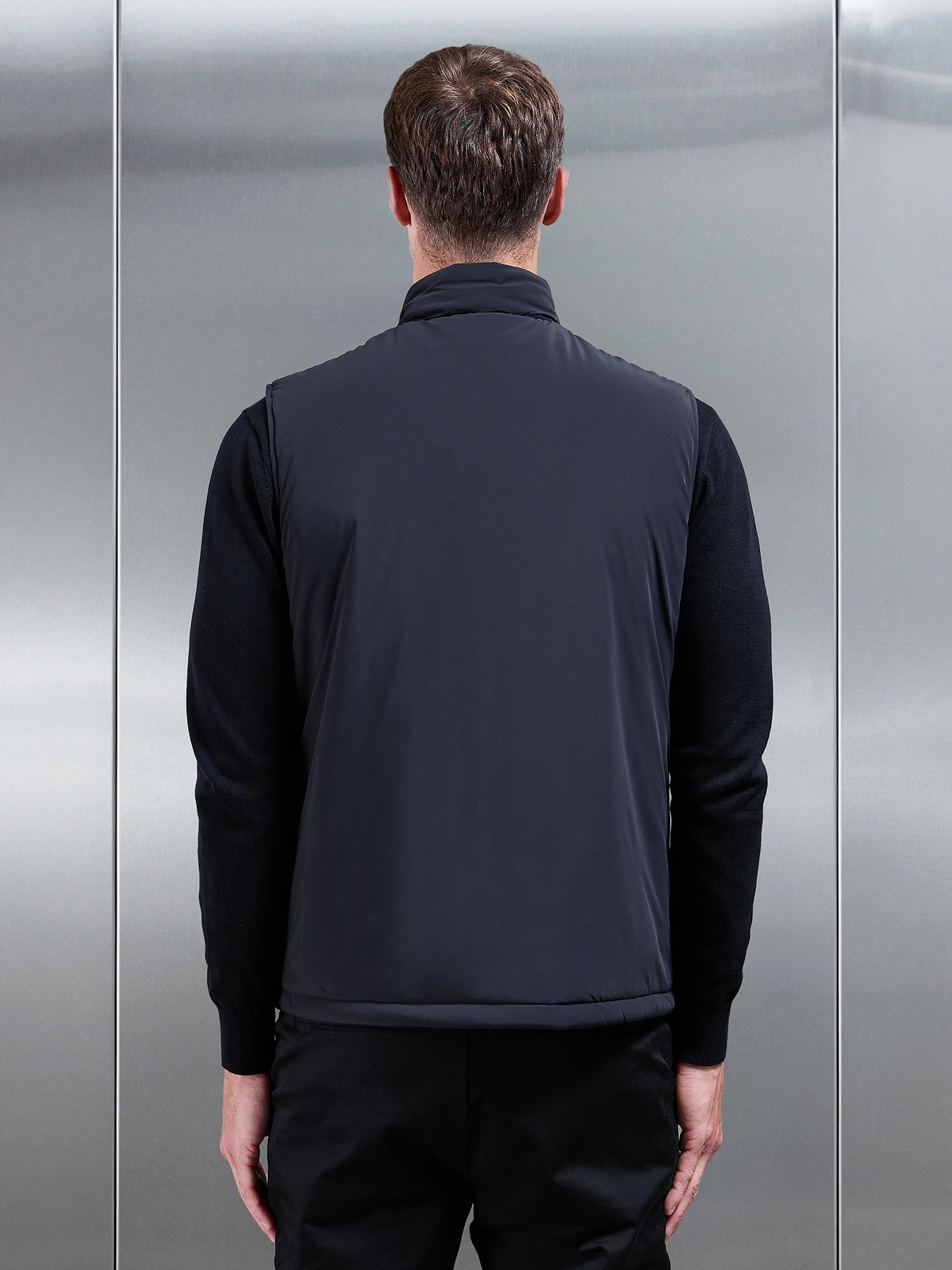 Padded Shell Gilet in Black | ARNE UK