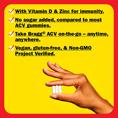 ACV Supplement – Daily Health & Wellness Support | Bragg® ACV Supplements