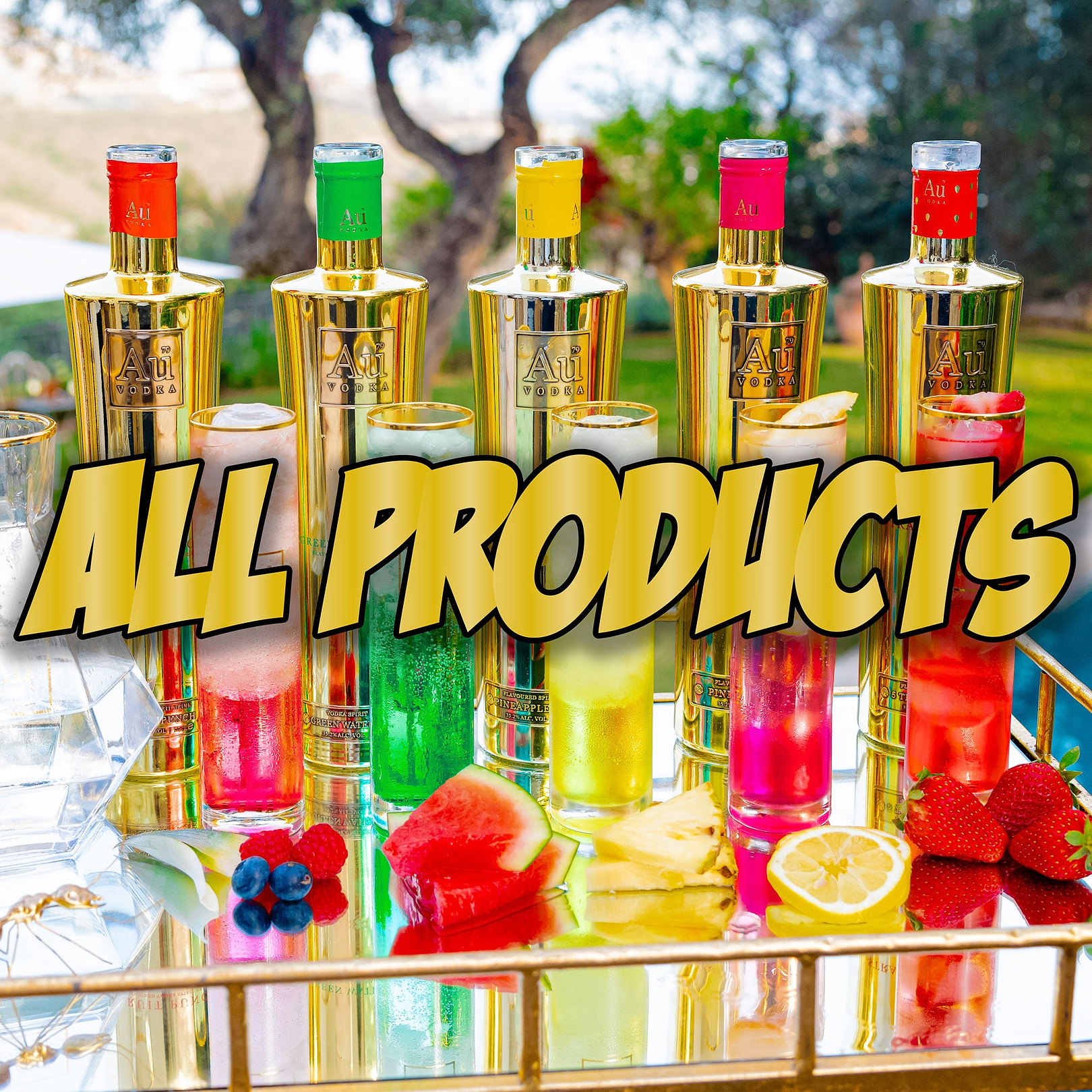 Our Full Vodka Collection - Au Vodka