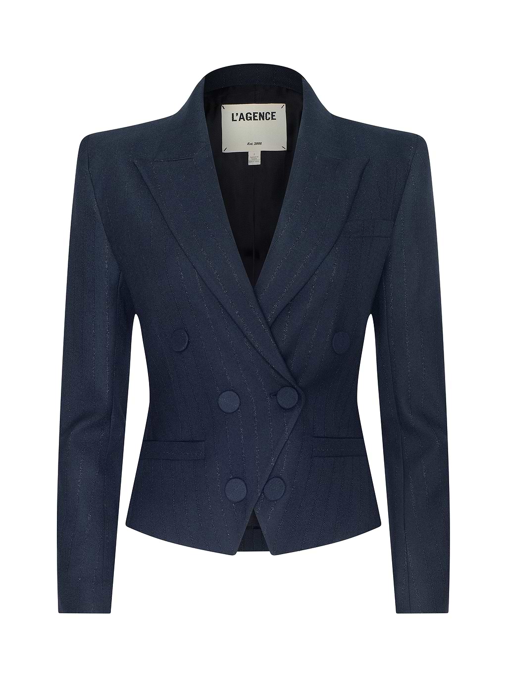 Colin Silk Blazer in Champagne | L'AGENCE